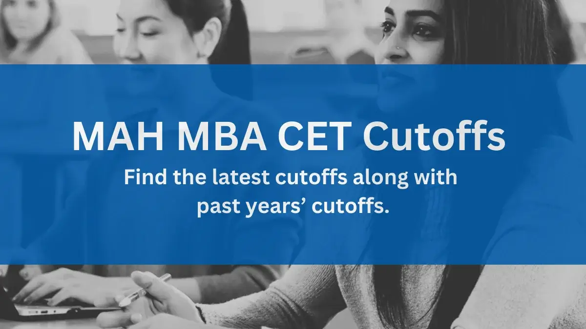 MAH MBA CET Cut Off Check 2024 2023 2022 2021 Cutoffs
