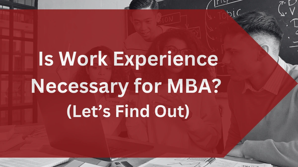 Is Work Experience Necessary for MBA? (CAT 2026 Guide) - IMS India