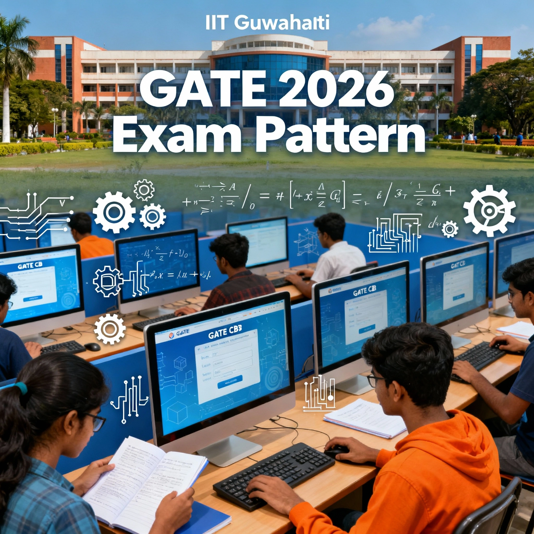 GATE Exam Pattern 2026: Subject-wise Paper Pattern