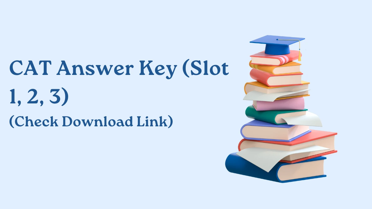 CAT Answer Key 2025 (Out Now): Slot 1, Slot 2, Slot 3 Check Now